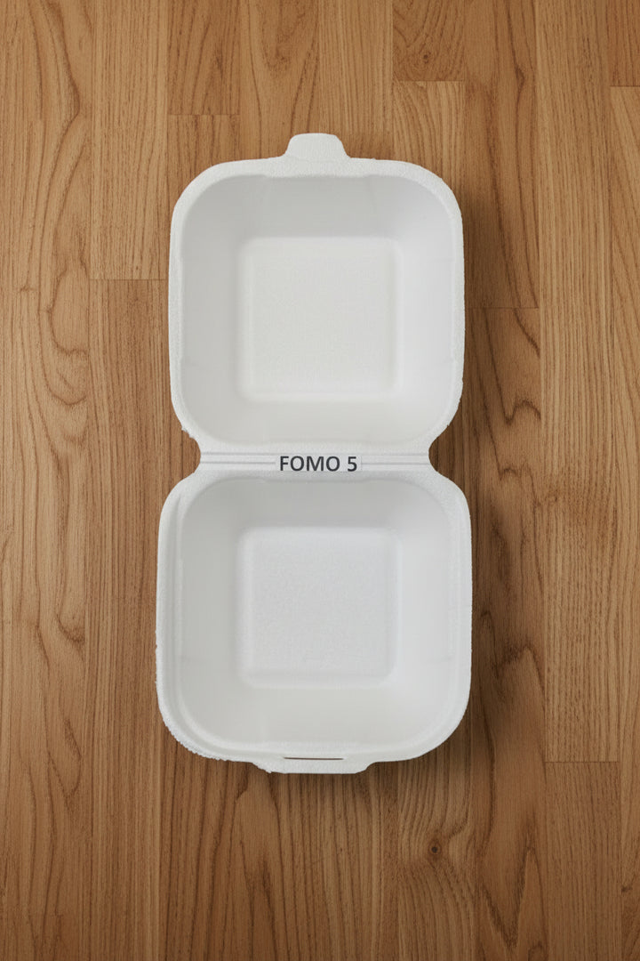 FOMO Trays – Lightweight Foam Food Packaging