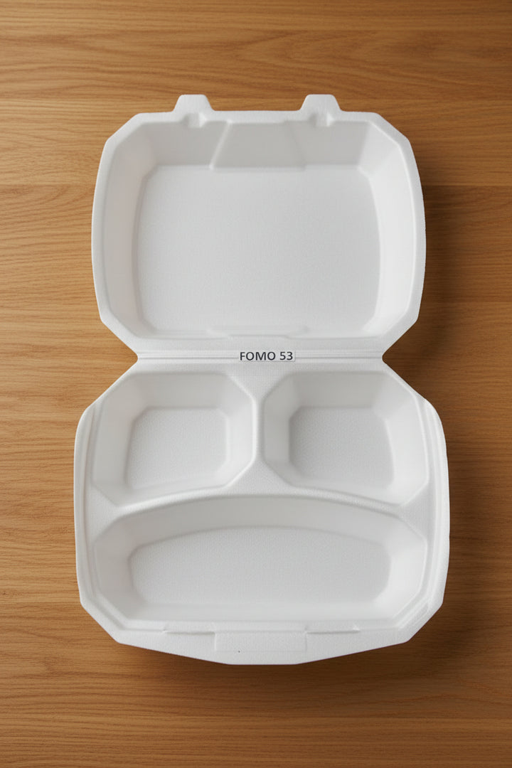 FOMO Trays – Lightweight Foam Food Packaging